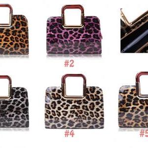 High Quality Leopard Clutch Purse For Women-medium Sized Shoulder Bags ...