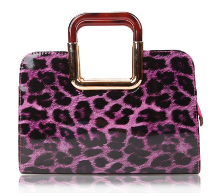 High Quality Leopard Clutch Purse For Women-Medium Sized Shoulder Bags ...